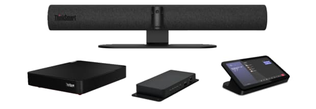 レノボ、最大180°の広視野角で快適なコラボレーション体験を提供 会議室向けビデオバー「ThinkSmart Bar 180」と ルーム ...