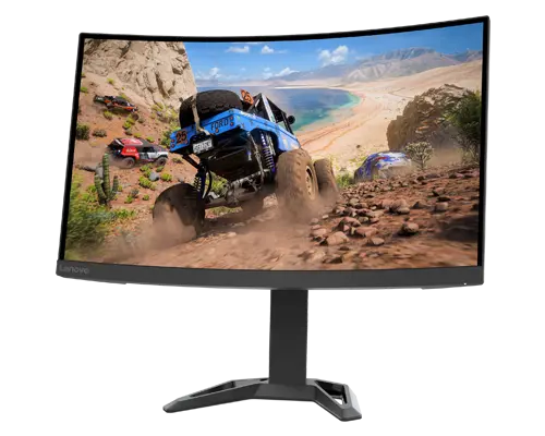 Lenovo G27qc-30 27" QHD Curved Monitor with Eyesafe (165 Hz 1ms (MPRT ...