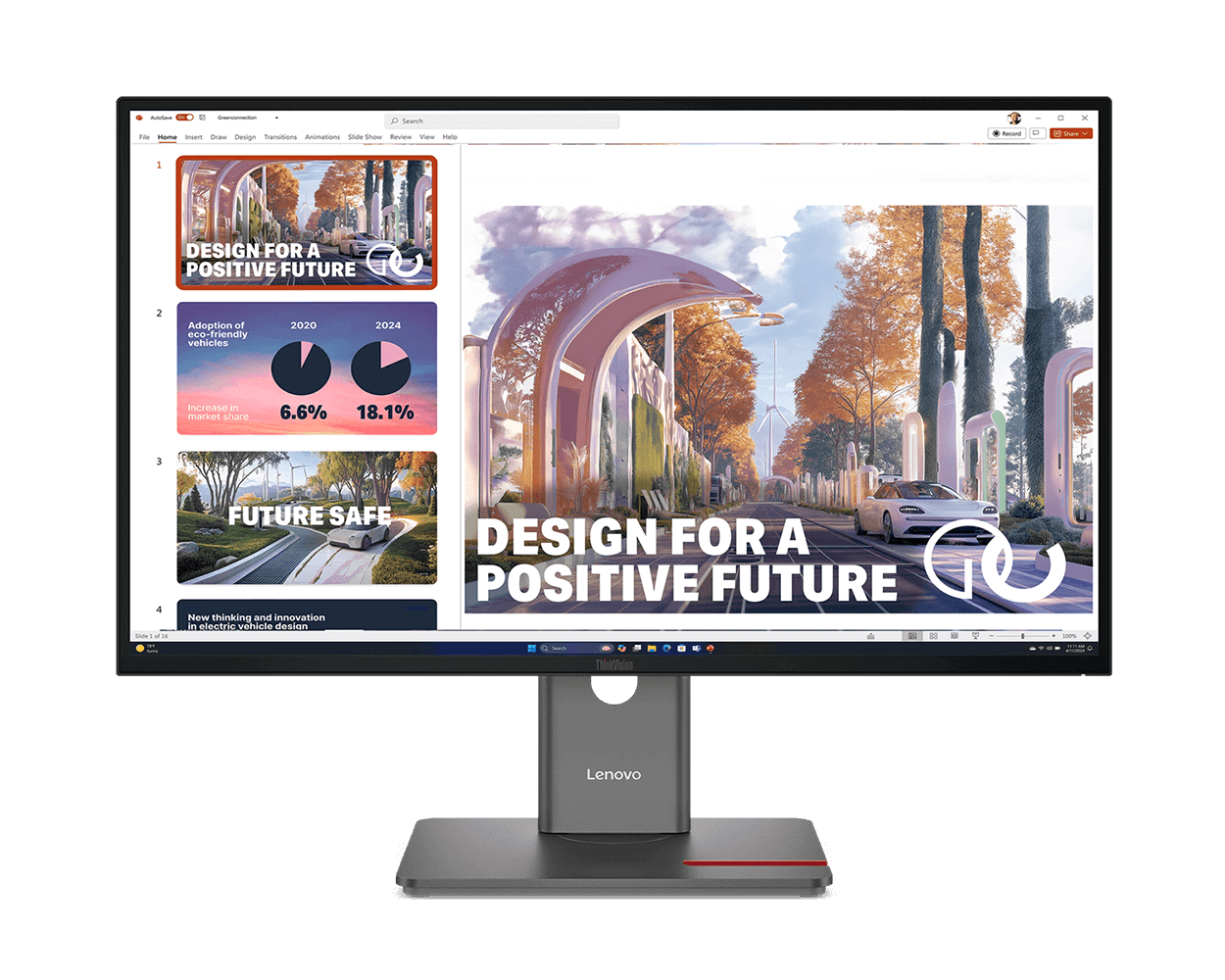 ThinkVision P27QD-40 27" QHD USB-C-Docking-Monitor | 64B3GAT2EU ...