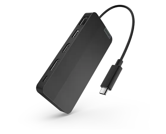 Lenovo USB-C-Travel Dock voor 2 schermen (met adapter) | 40B90100EU ...