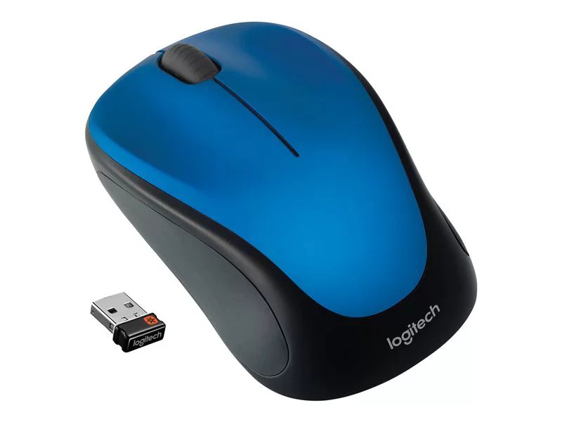 Logitech M317 Wireless Mouse - Steel Blue | Lenovo CA