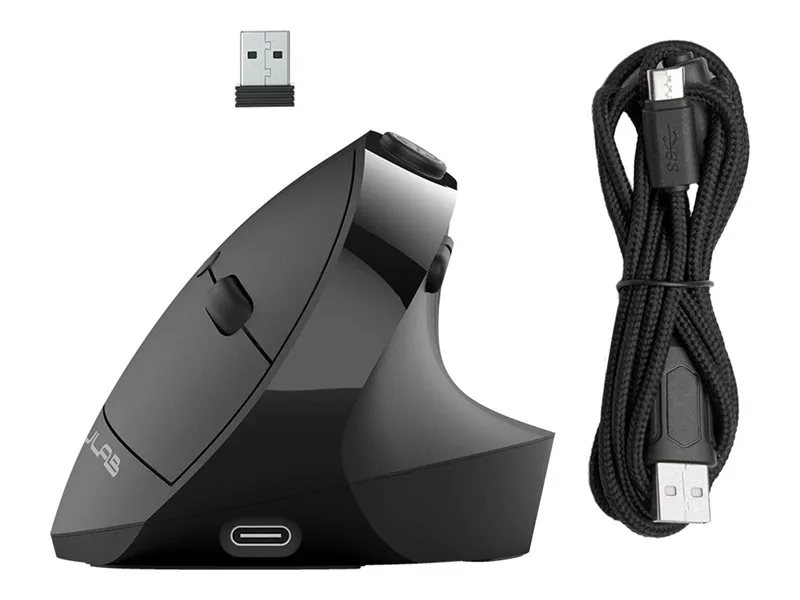 JLab JBuds Ergonomic Wireless Mouse - Black | 78517021 | Lenovo US