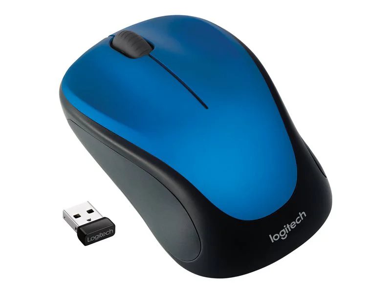 Logitech M317 Wireless Mouse - Steel Blue | Lenovo CA