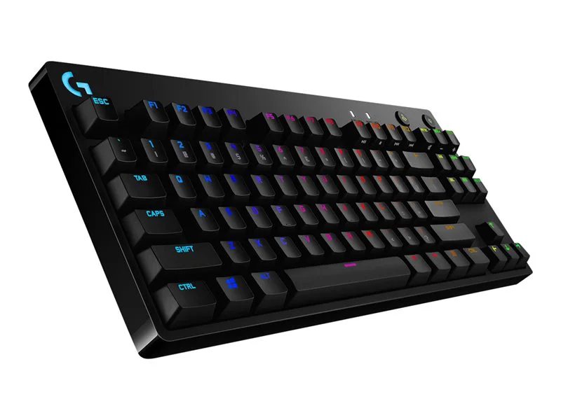 Logitech G PRO Mechanical Gaming Keyboard (Blue Clicky) | 78012832 ...