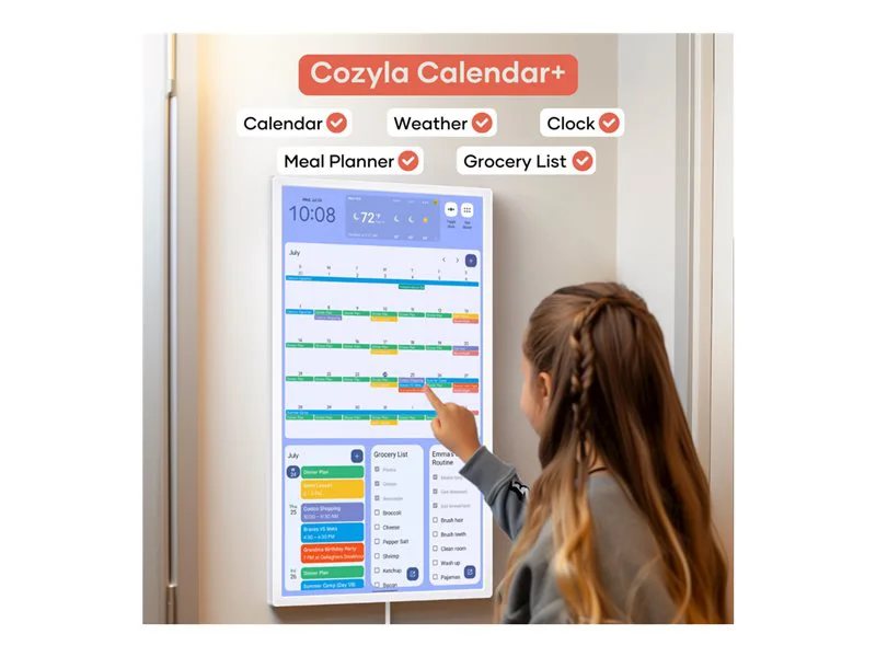 Cozyla 22" Digital Calendar Tablet - White | 78806525 | Lenovo US