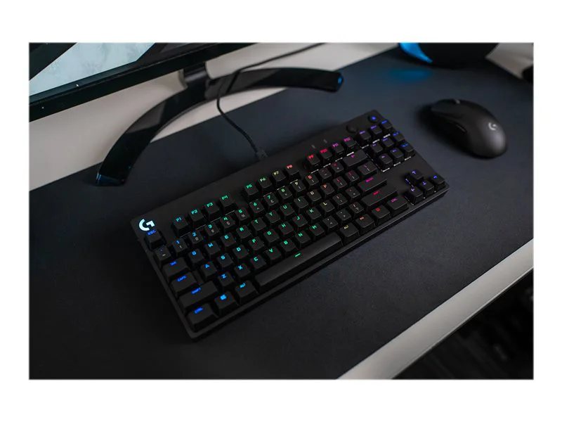 Logitech G PRO Mechanical Gaming Keyboard (Blue Clicky) | 78012832 ...