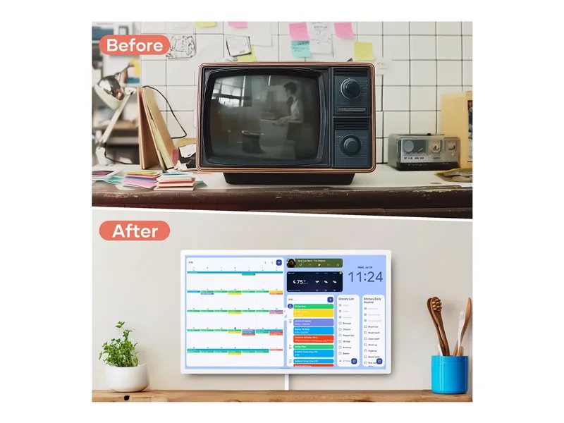 32 Inch Digital Family Calendar Cozyla Mate Calendar+ 22 Inch Digital ...