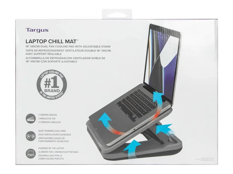 Targus 18" Dual Fan Chill Mat: Adjustable Stand | 78788674 | Lenovo US