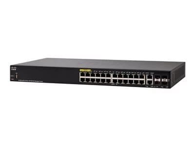 Cisco Small Business SF350-24P - switch - 24 ports - Managed - rack ...